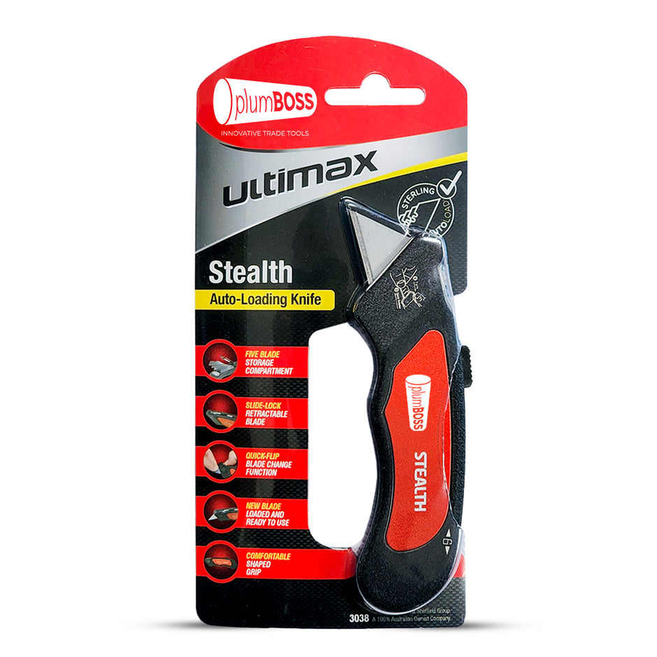 plumBOSS Sliding Pocket Knife Autoloading | SPK01