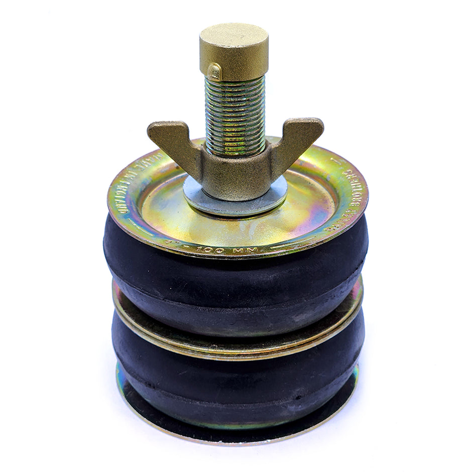 plumBOSS Test Plug Double Seal 4 inch (100mm) | 4DS