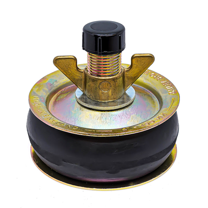 plumBOSS Test Plug Pressed Steel 4 inch (100mm) | 4PS